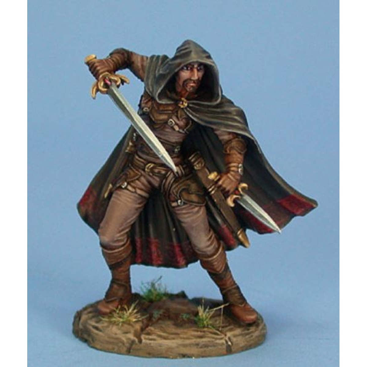 Dark Sword Miniatures - Visions in Fantasy - Male Dual Wield Assassin Dark Sword Miniatures - Visions in Fantasy - Male Dual Wield Assassin